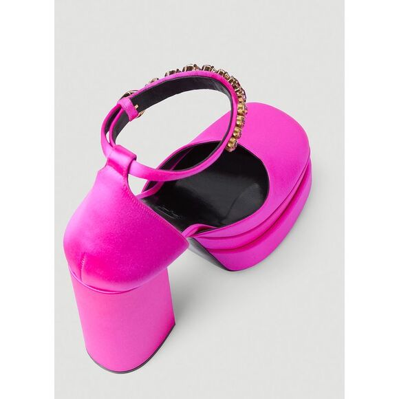 Versace | Shoes | Versace Medusa Aevitas Platform Heels | Poshmark